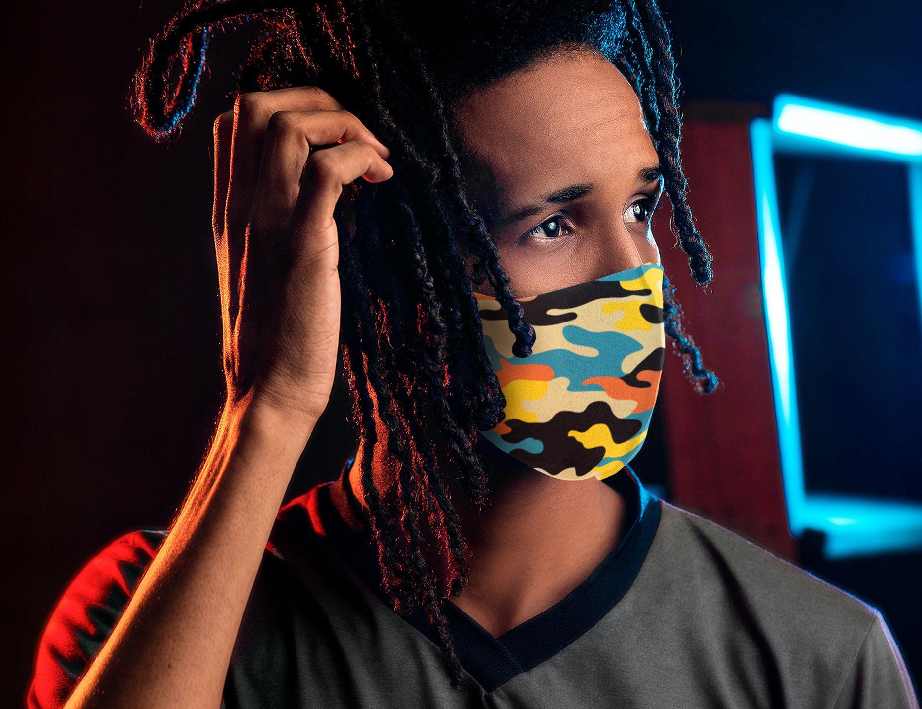 Face Mask - SNRT Sneaker T-shirts