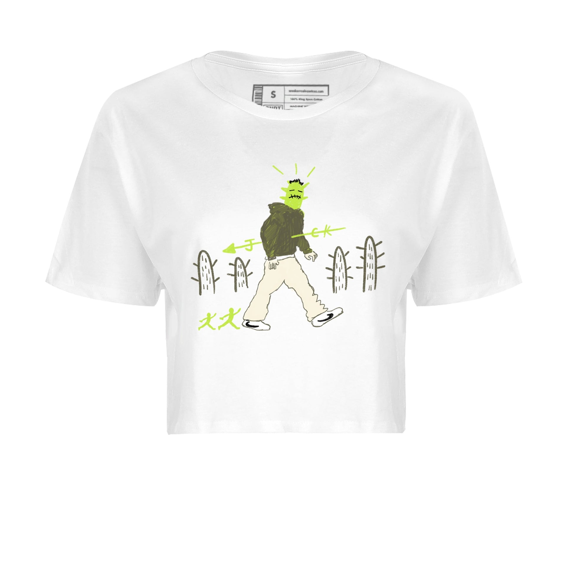 Cactus Man SNRT Sneaker Women's Top - Air Jordan 1 Travis Scott Golf | SNRT Sneaker T-shirts