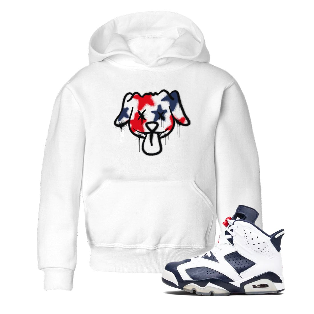 Air Jordan 6 White And Midnight Navy | Graffiti Dog Baby Shirt | SNRT ...