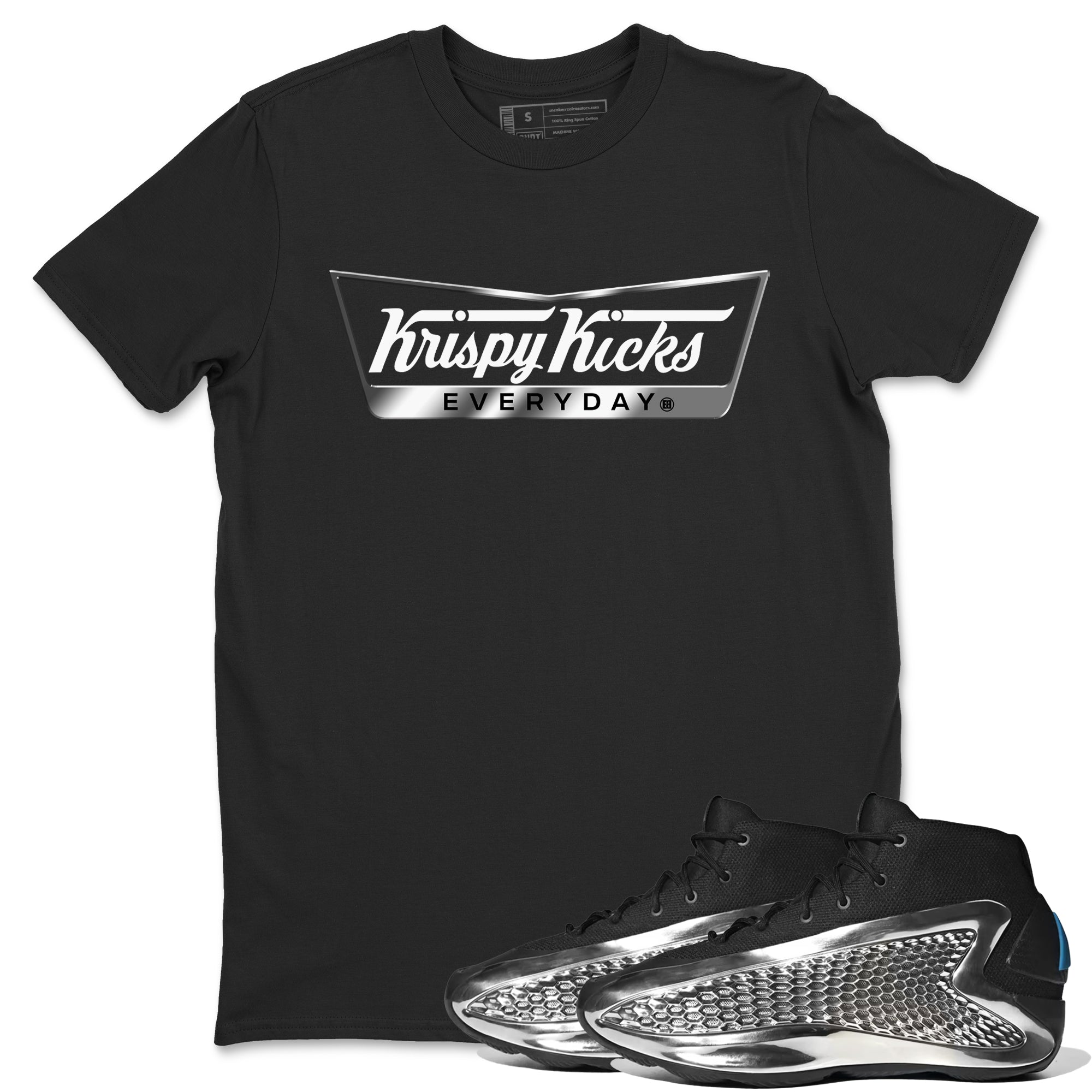 AE 1 Silver Metallic | Krispy Kicks Unisex Shirt | SNRT Sneaker Tees ...