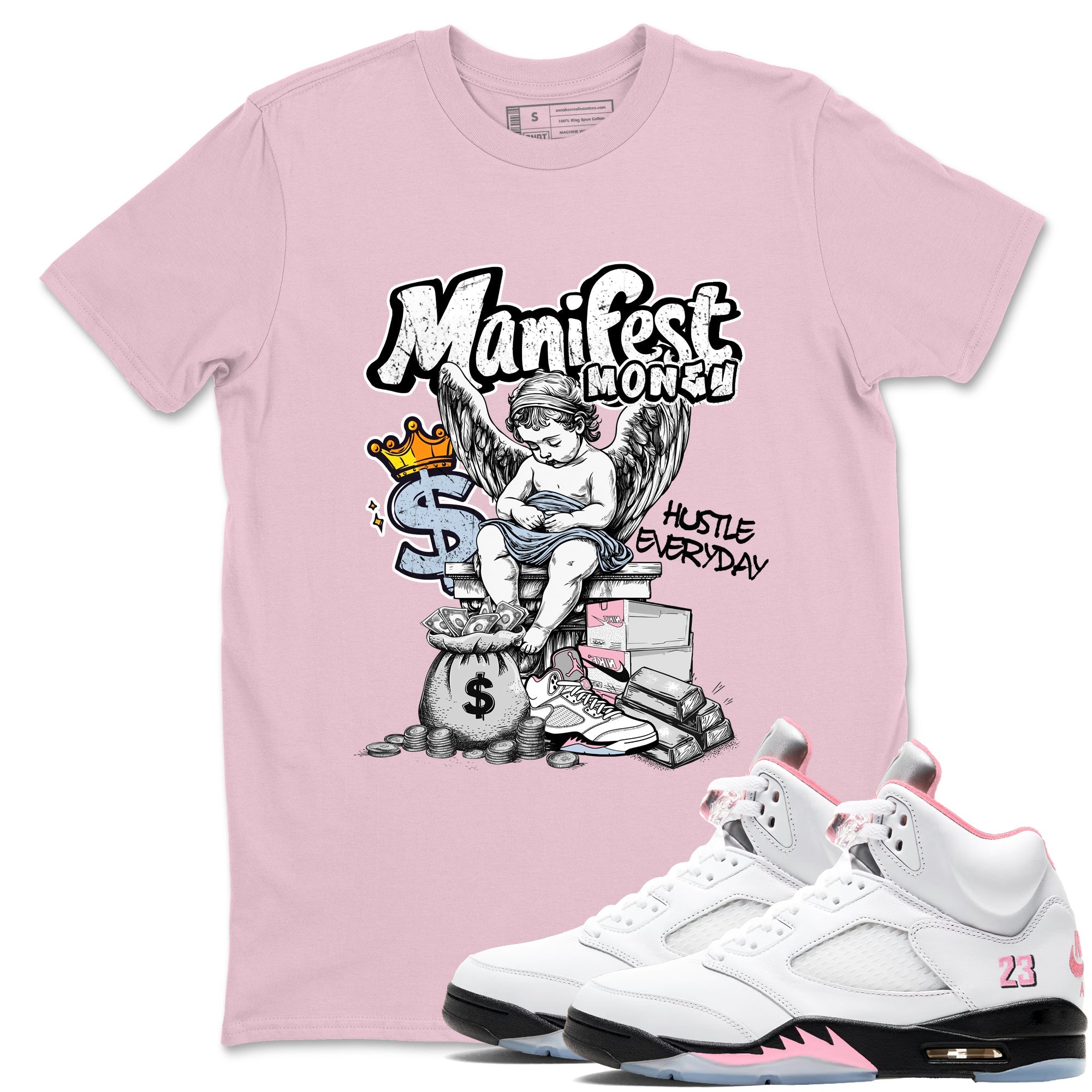 Air Jordan 5 35th Anniversary | Manifest Money Graphic Tee for ...