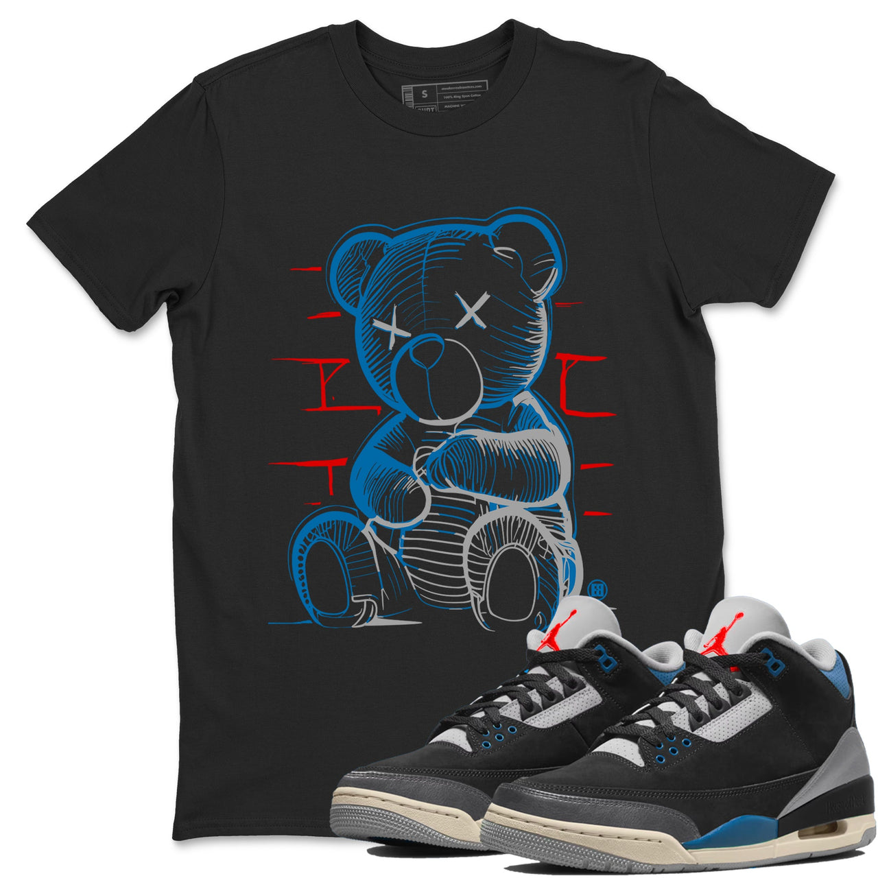 Air Jordan 3 Rare Air | Neon Bear Unisex Shirt | SNRT Sneaker Tees ...