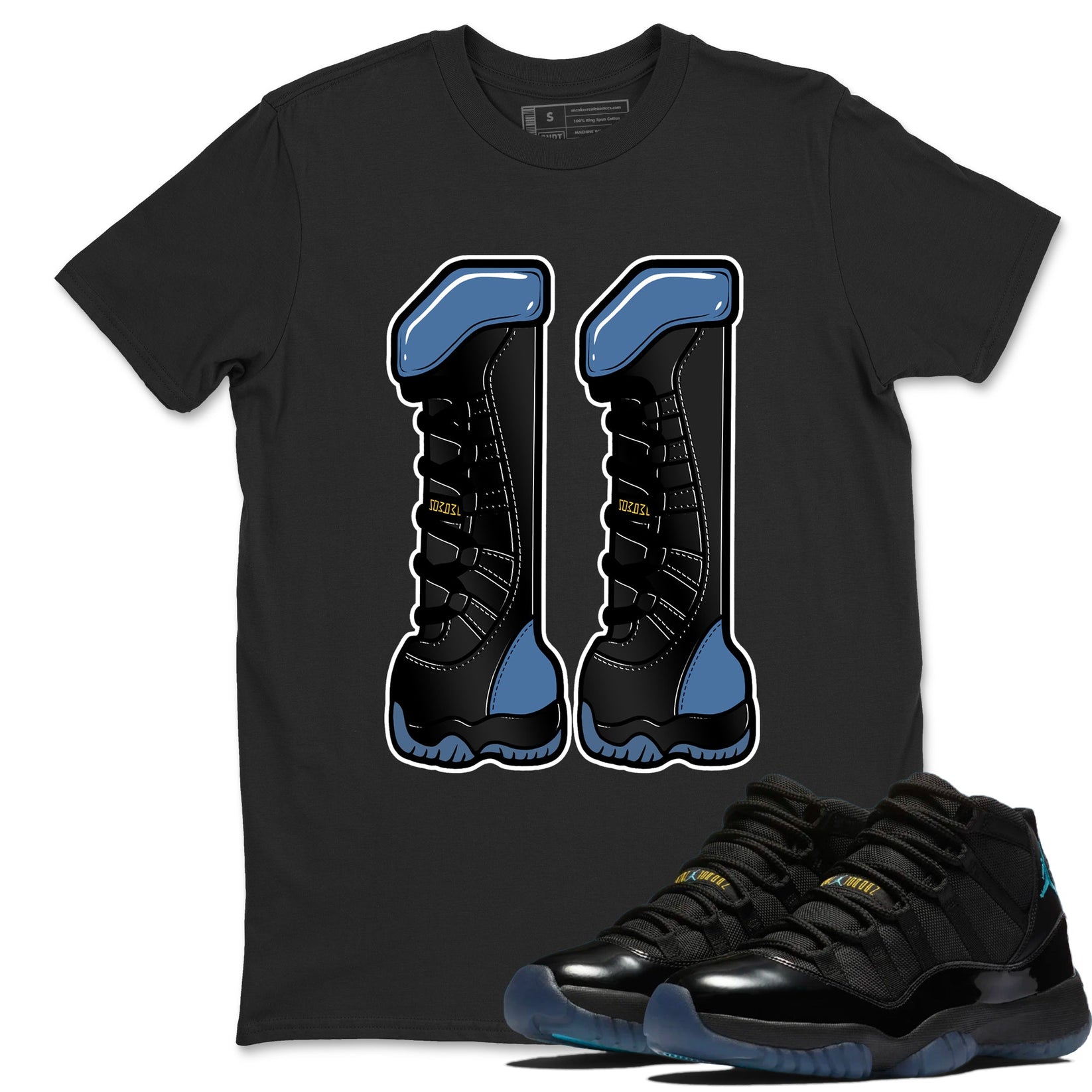 Air Jordan 11 Gamma | Number 11 Graphic Tee for Sneakerheads | SNRT ...