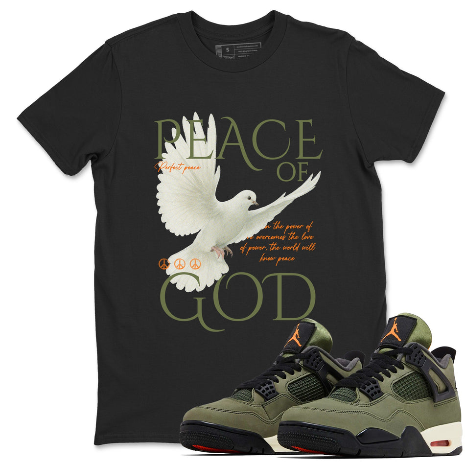 Air Jordan 4 OG Olive | Peace of God Graphic Tee for Sneakerheads ...
