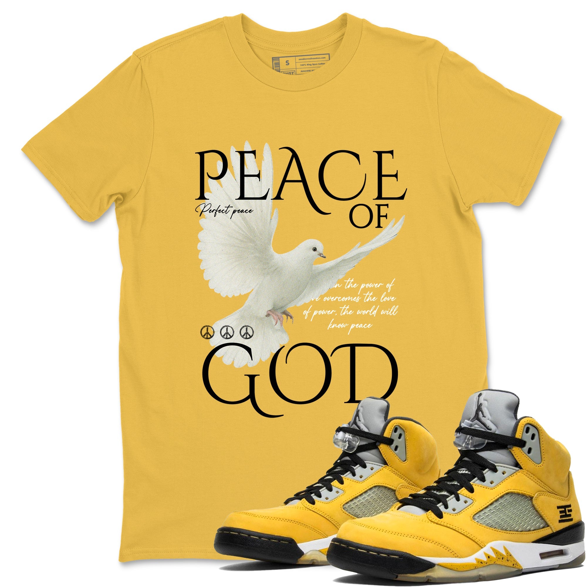 Air Jordan 5 Tokyo | Peace of God Graphic Tee for Sneakerheads | SNRT ...