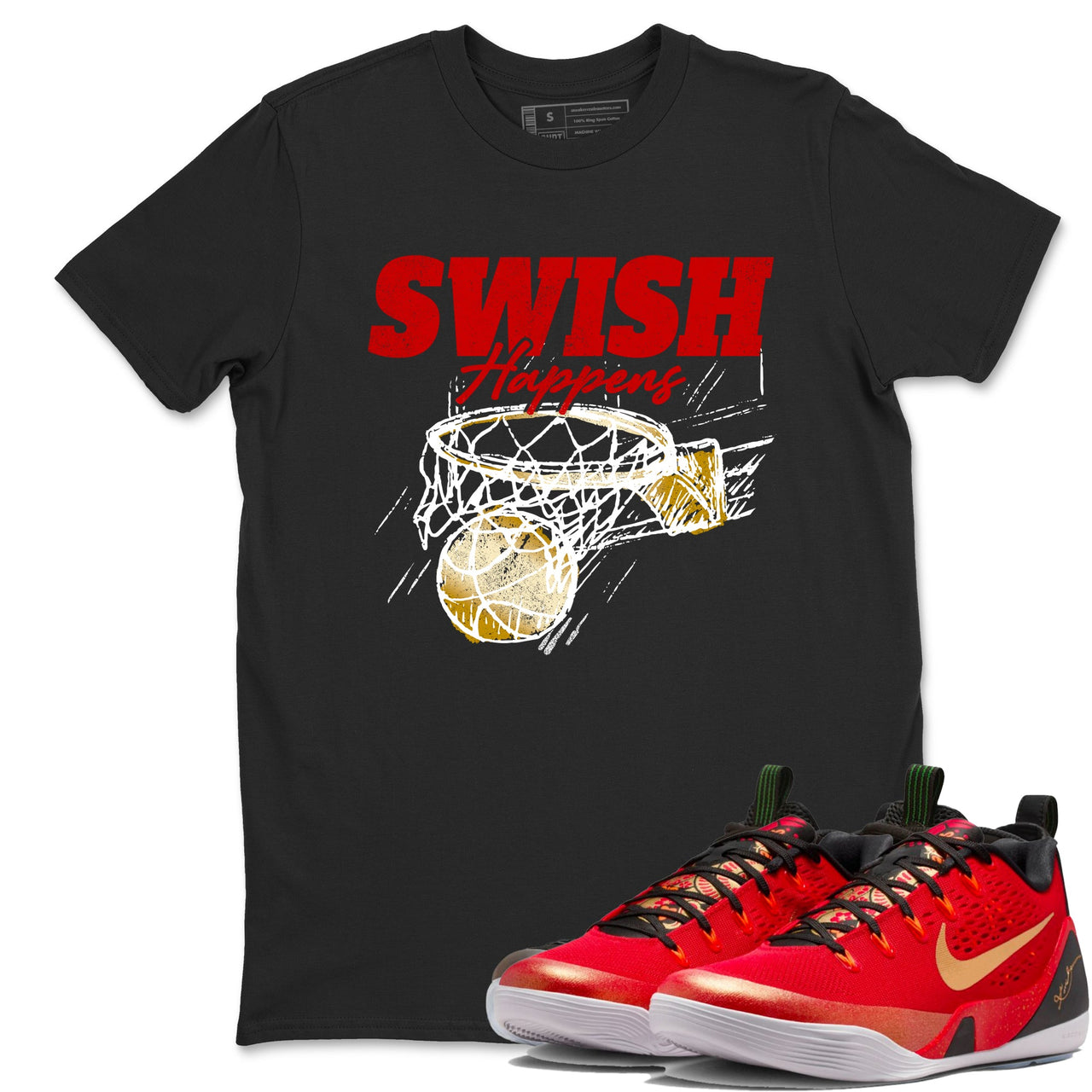 Nike KB 9 China | Swish Happens Graphic Tee for Sneakerheads | SNRT ...