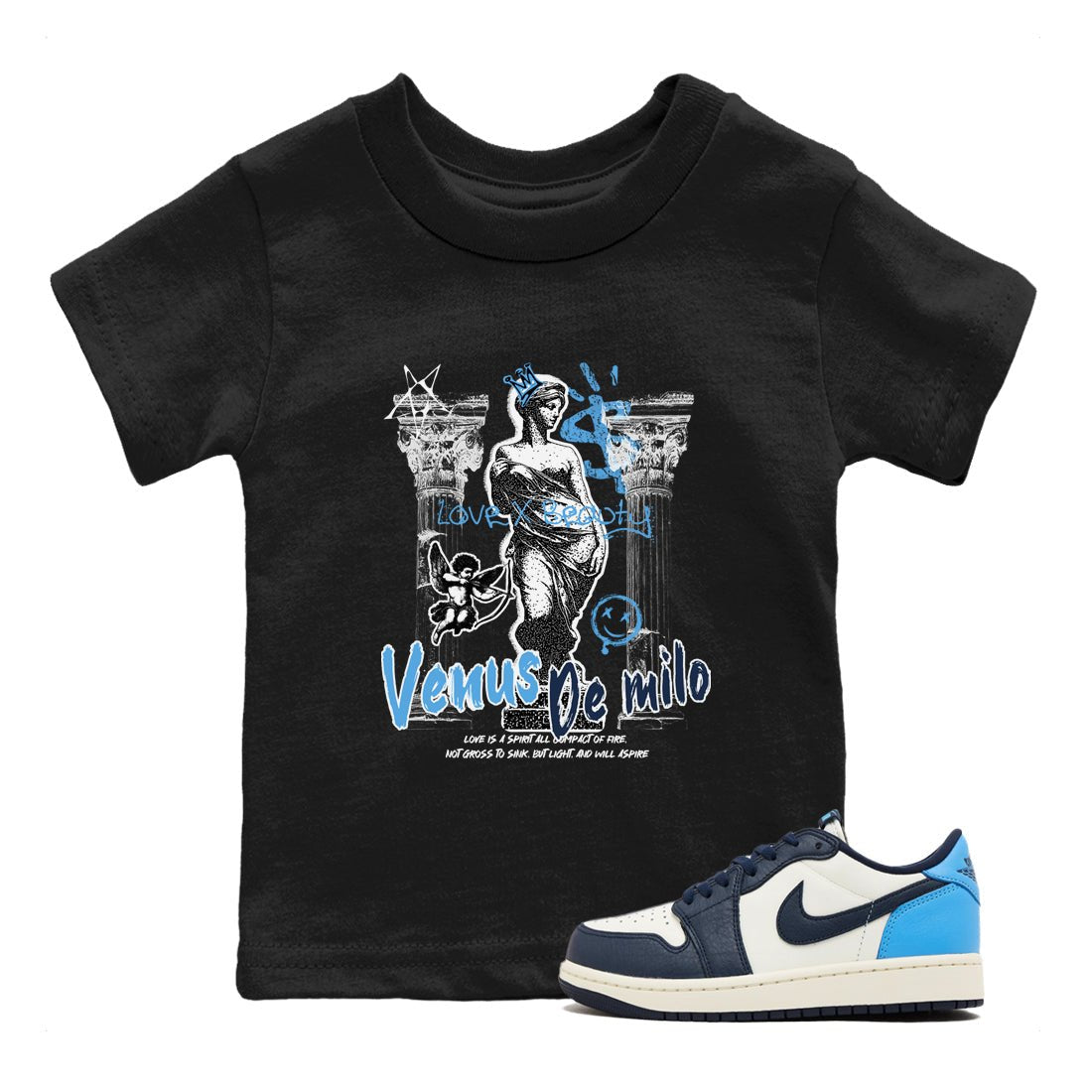 Air Jordan 1 Obsidian | Venus De Milo Baby Shirts | SNRT Sneaker Tees ...