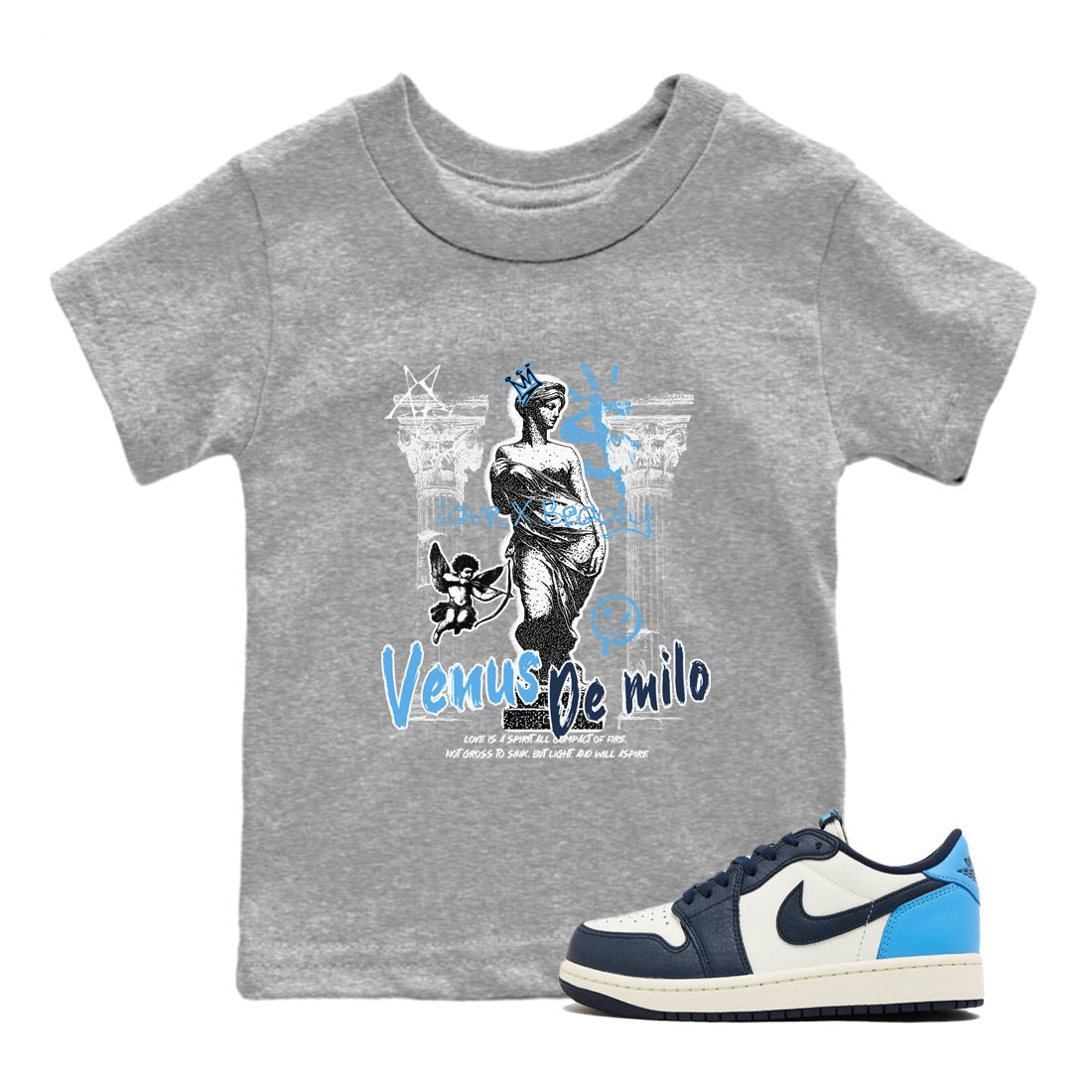 Air Jordan 1 Obsidian | Venus De Milo Baby Shirts | SNRT Sneaker Tees ...