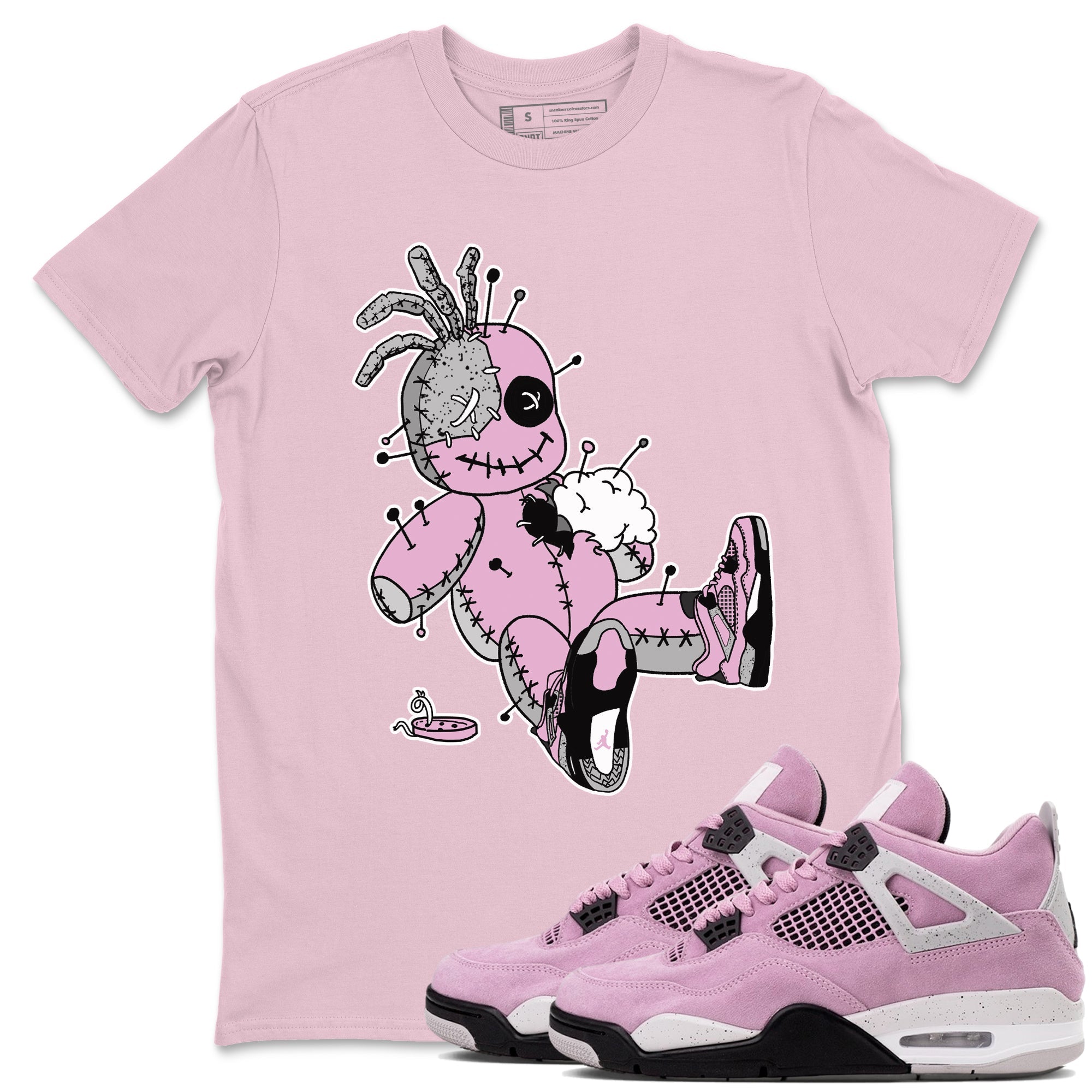 Air Jordan 4 Orchid | Voodoo Doll Unisex Shirt | SNRT Sneaker Tees ...