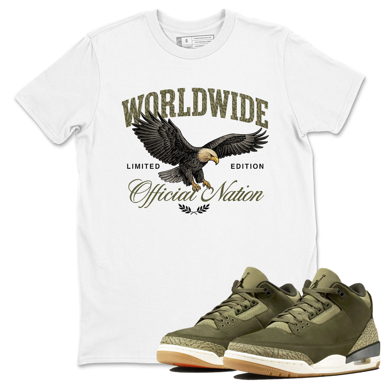 Air Jordan 3 Family Affair | Worldwide Official Nation Graphic Tee for ...