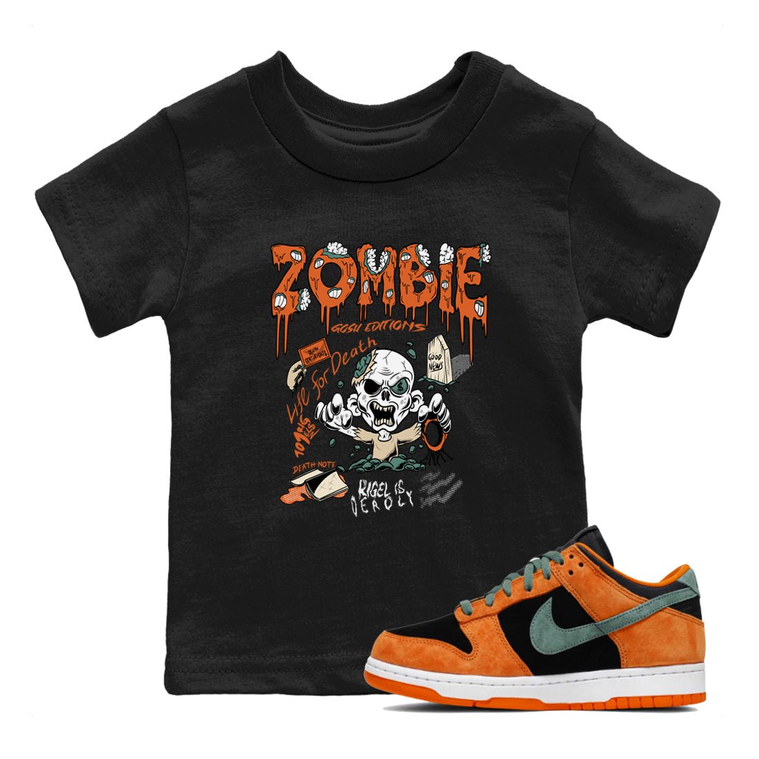 Dunk Ceramic | Zombie Grave Baby Shirts | SNRT Sneaker Tees - SNRT ...