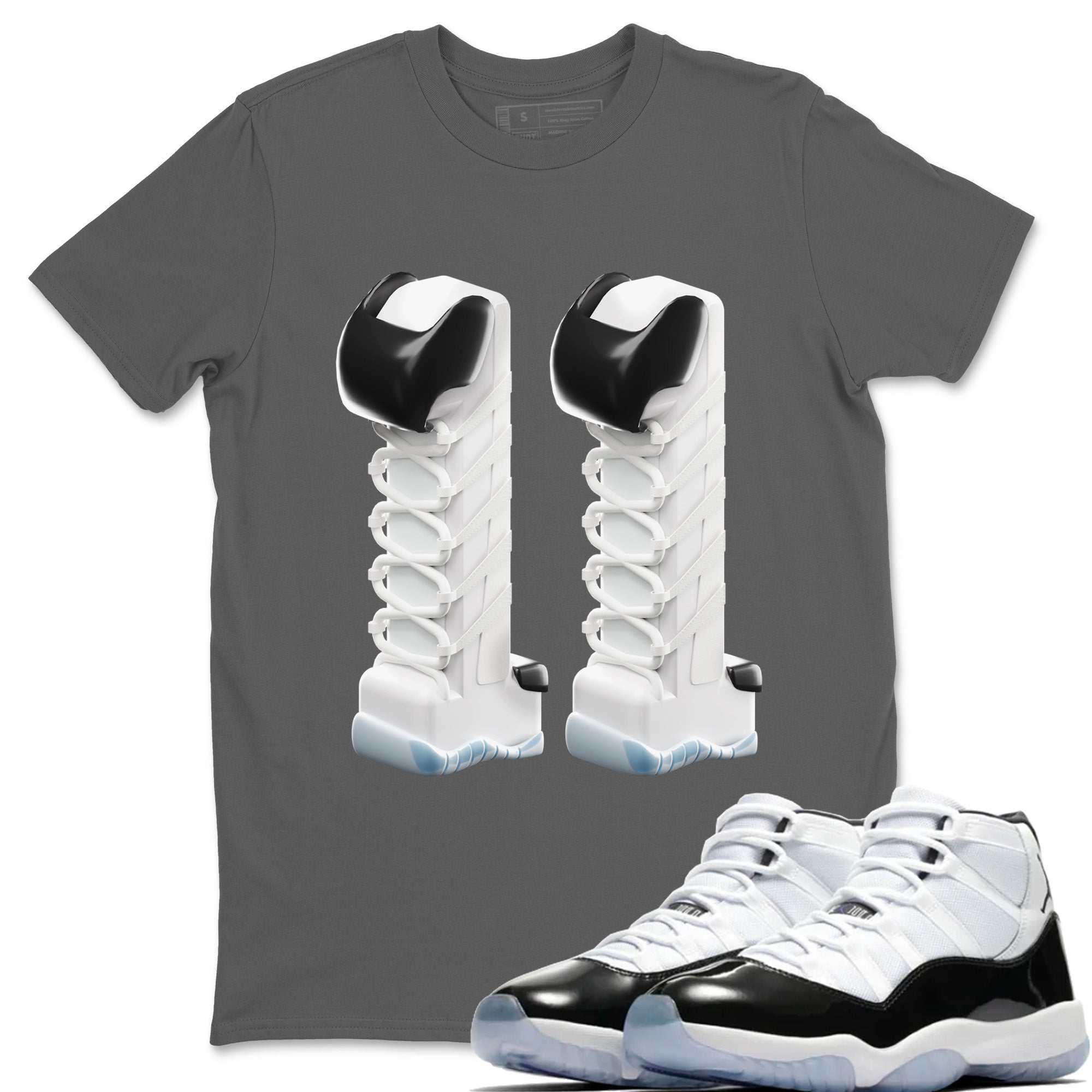 Air Jordan 11 Concord | 3D Number 11 Unisex Shirts | SNRT Sneaker Tees ...
