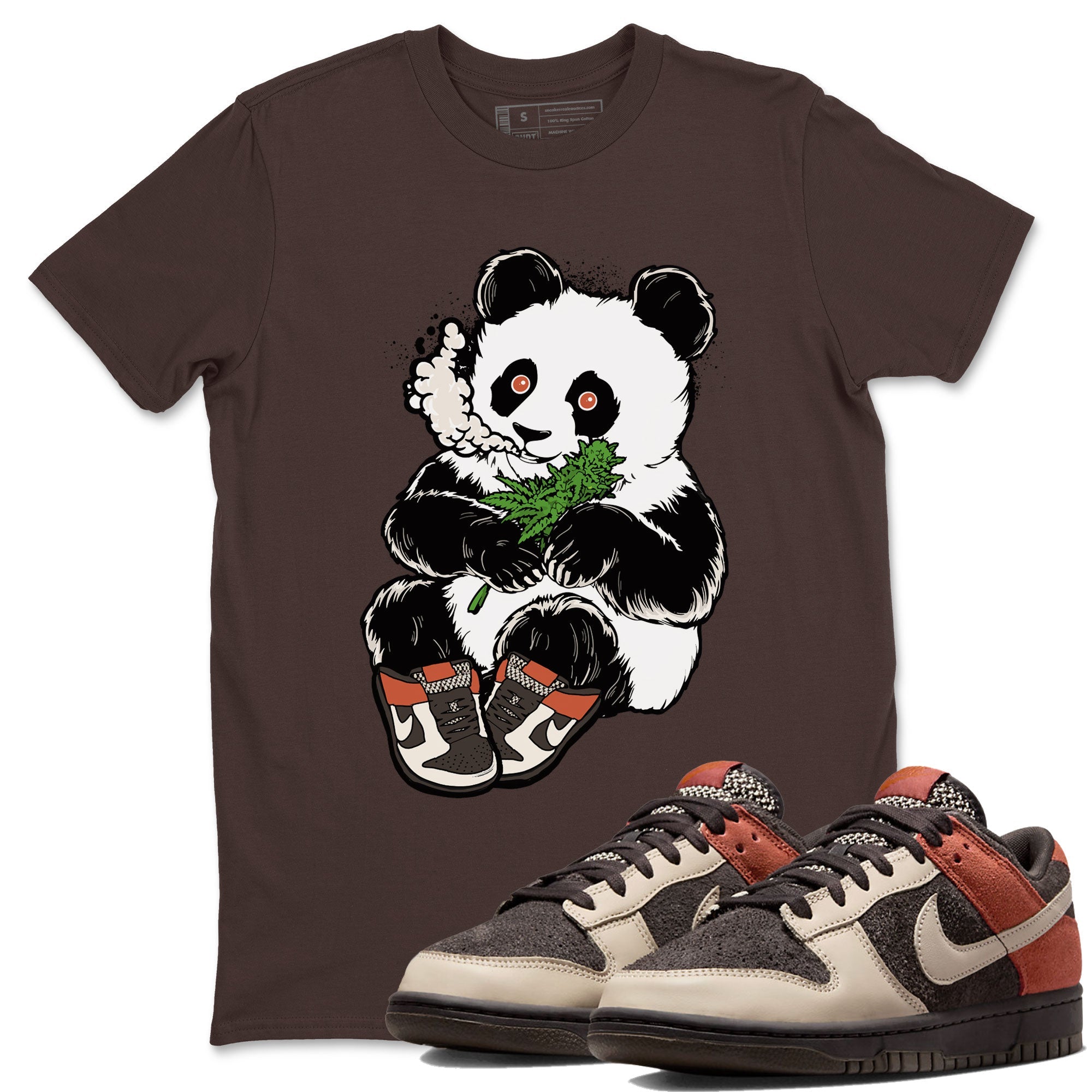 Dunk Red Panda | Smoking Panda Unisex T-Shirt | SNRT Sneaker Release ...