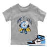 Air Jordan 1 UNC Toe | Time Is Gold Kids T-Shirt | SNRT Sneaker Release ...