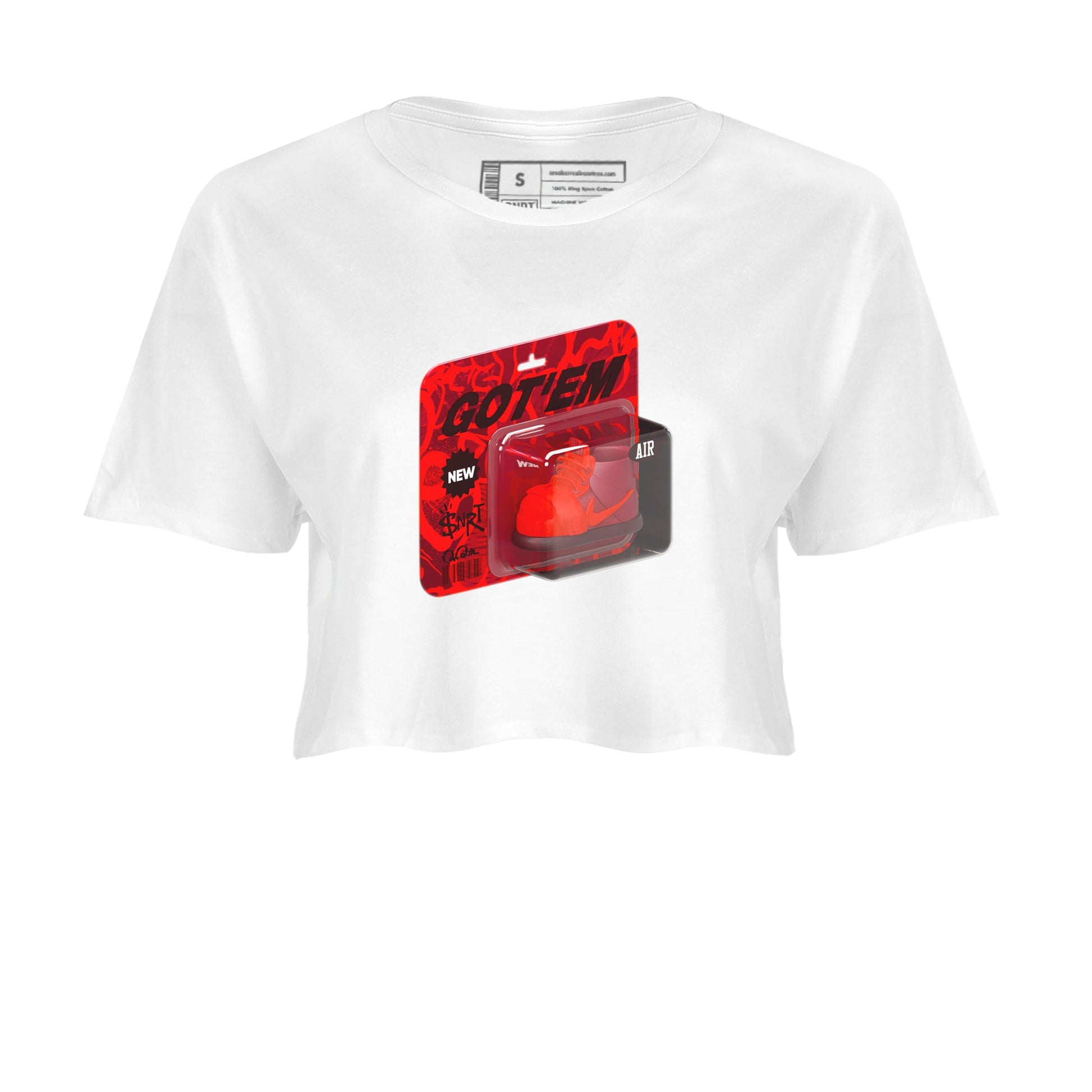 Air Force 1 Layers of Love | Vintage Toy Packaging Crop Shirt | SNRT ...